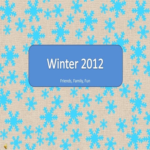 Winter 2012 | PPTX