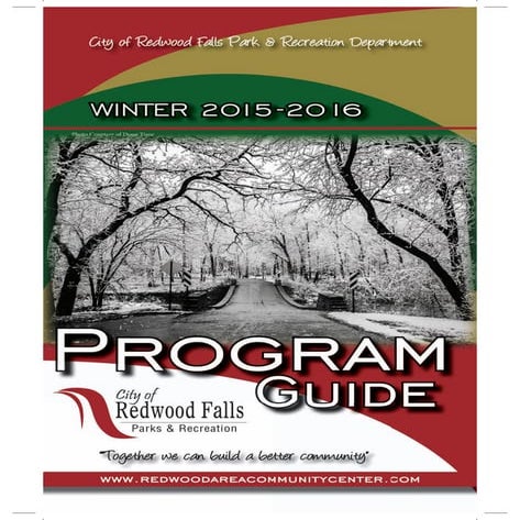 Parks & Recreation Winter Program Guide 2015-2016 | PDF
