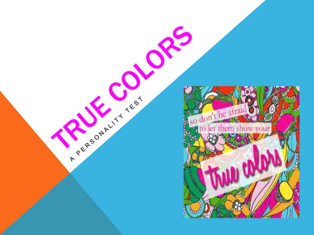 True Colors | PPT