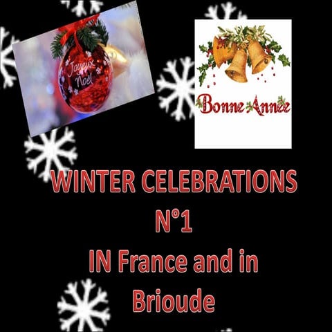 Winter celebrations 1 | PPT | National & Civic Holidays | Holidays