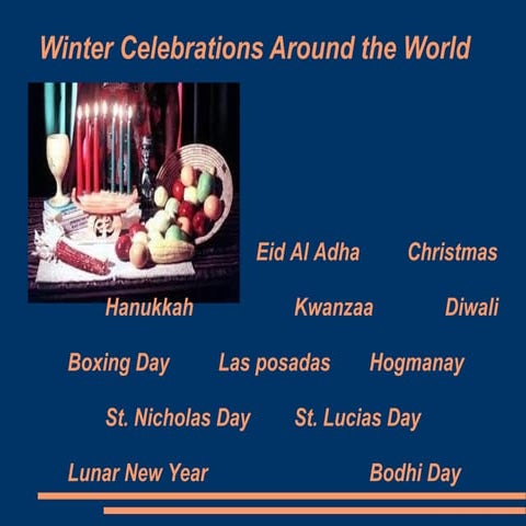 Winter Celebrations Around the World | PPT