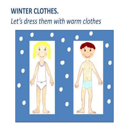 Winterclothes | PPTX