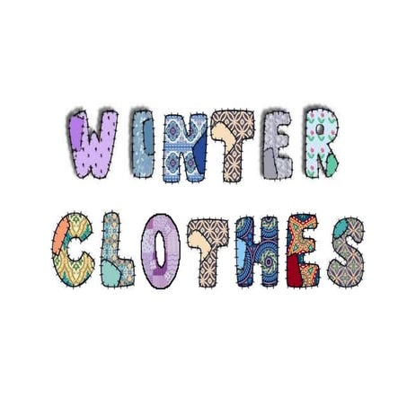 WINTER CLOTHES P3 | PPT
