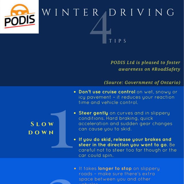 4 winter driving tips | PDF