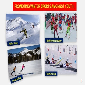Winter games team for coaching in snow skiing.pptx