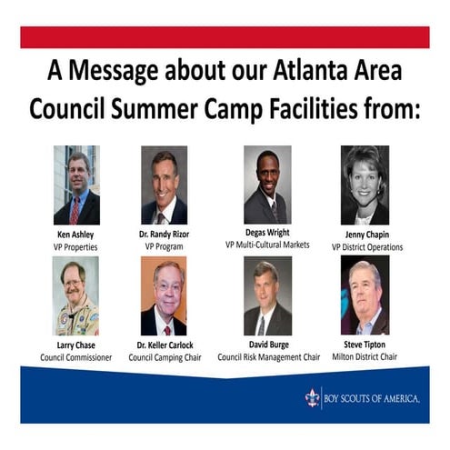 Winter Improvements at Bert Adams and Camp Woodruff | PDF