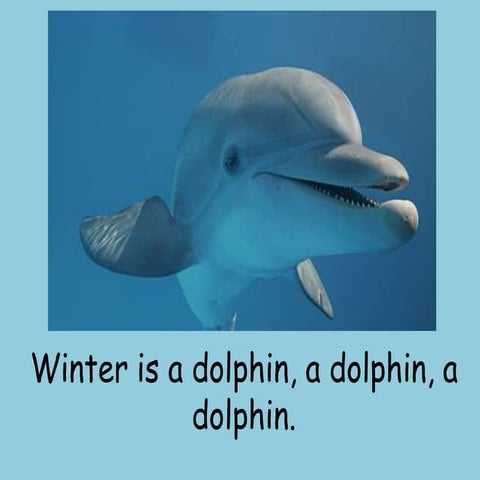 Winter is a dolphin | PPSX