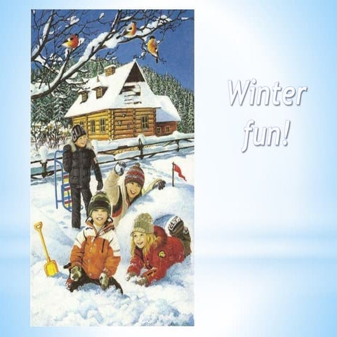 Winter is fun!(1) | PPTX