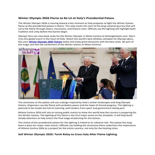 Winter Olympic 2026 Flame to Be Lit at Italy’s Presidential Palace.pdf