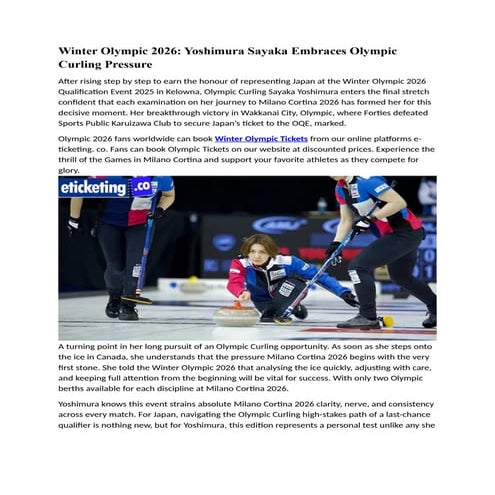 Winter Olympic 2026 USA, China Secure Olympic Curling Places.docx