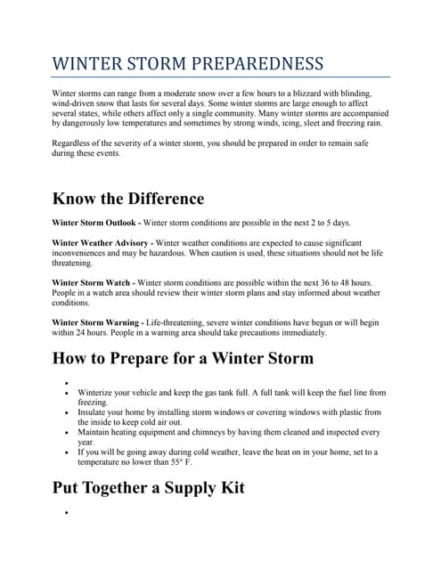 Ready to Weather the Storm? Severe Weather Infographic | PDF | Weather ...