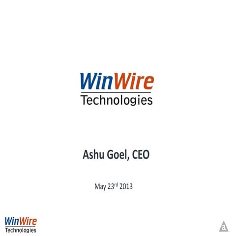 WinWire slides for Mobile Enterprise SaaS Platform Launch from ...