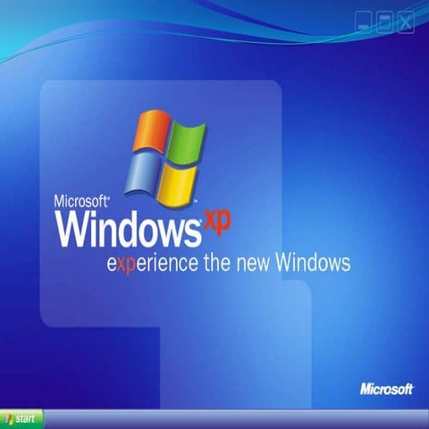 Winxp | PPTX | Operating Systems | Computer Software and Applications