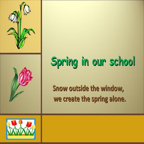 Welcome Spring | PPT