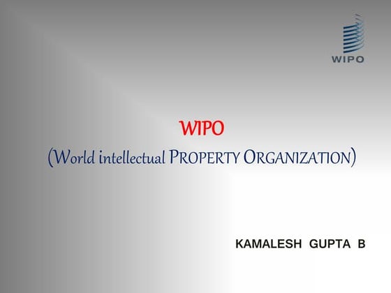 TRIPs agreement - WTO | PPT