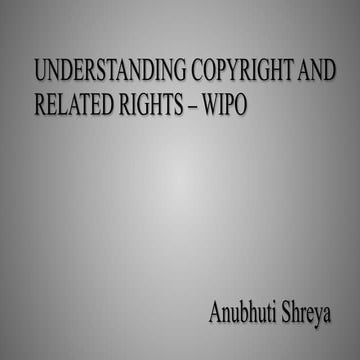 Wipo presentation | PPTX