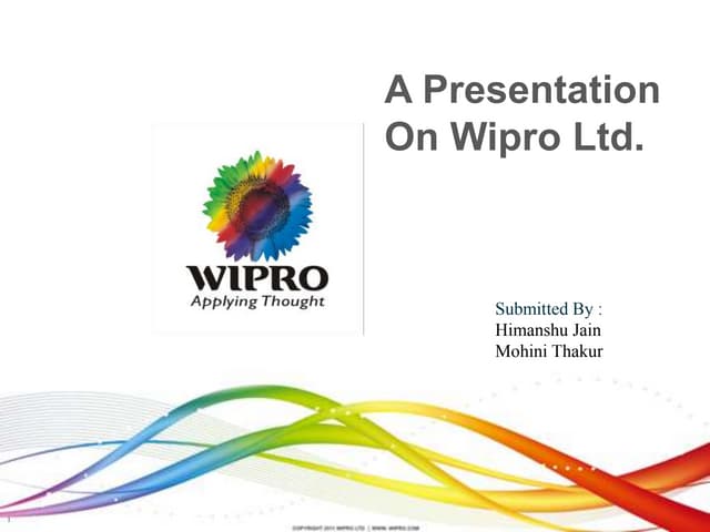 WIPRO PRESENTATION | PPTX
