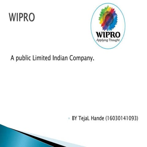 Wipro | PPT