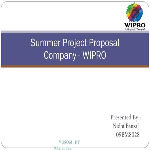 Wipro Consulting 1 Ppt
