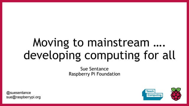 Wipsce Keynote 2019 Sue Sentance Ppt
