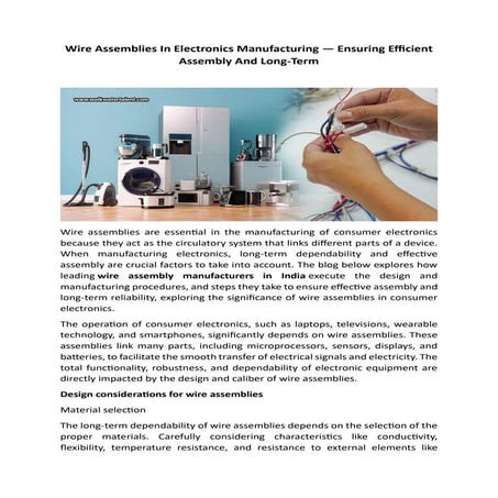Troubleshooting Common Problems Of Industrial Wire Harnesses.pdf