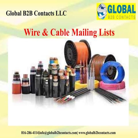 Wire & cable mailing lists | PPTX