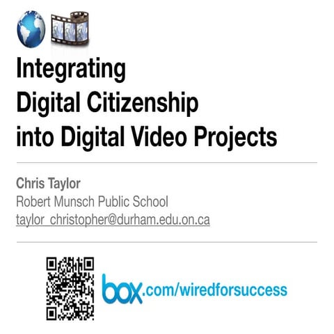 Digital media, digital literacy and youth | PPTX