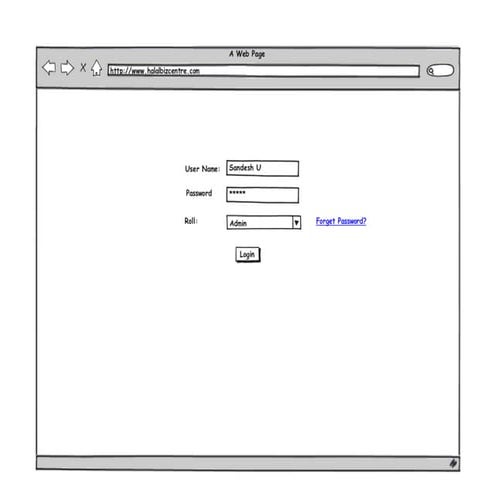 Wireframe for Documents repository project version 1.1 | PDF