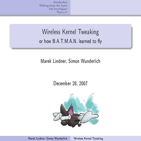 Wireless Hacking Talk Ppt