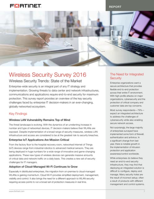 Cybersecurity in the Era of IoT | PPT