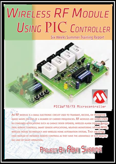 Rf module interfacing without microcontrollers | PDF Rf module interfacing without microcontrollers | PDF