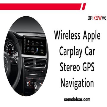 Wireless Apple Carplay Car Stereo GPS Navigation | PDF