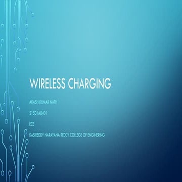 Wireless charging mobile technology.pptx