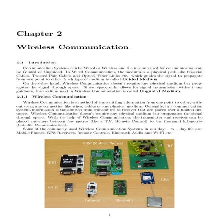 wireless_communication. notes for revison | PDF
