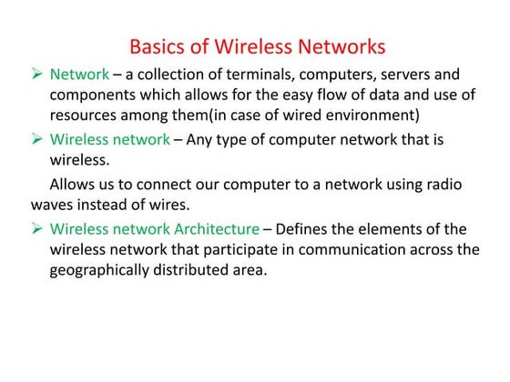 Basic of telecommunication presentation | PPT