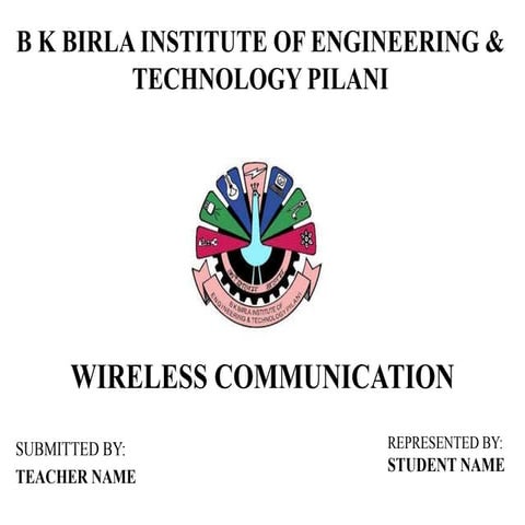 wireless_communication_ppt | PPT