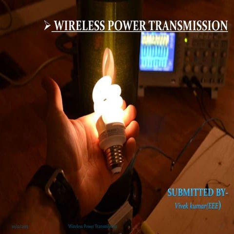 Wireless power transmission | PPTX | Computer Networking | Computing