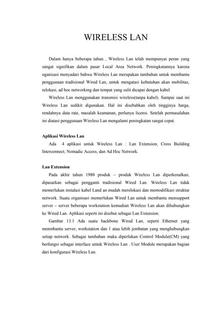 Jaringan komputer jenis WAN (wide area network) | PPT