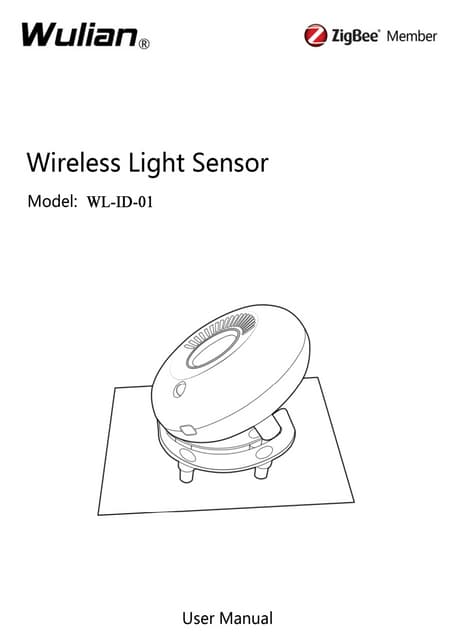 Wireless Temperature And Humidity Sensor（WL TH-01） | PDF