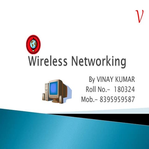 Wireless Networking Pptx Computer Networking Computing