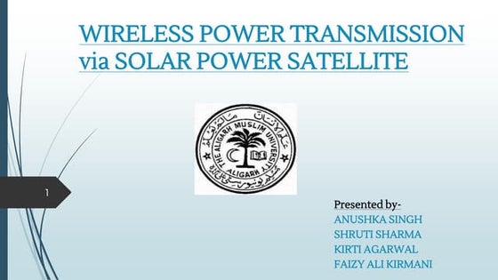 Wirelesspowertransmission 130905035125- | PPT