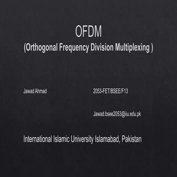 OFDM | PPTX