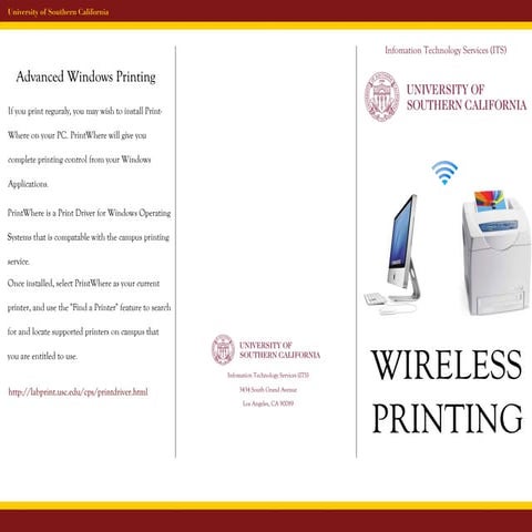 Wireless Printing Handout | PDF