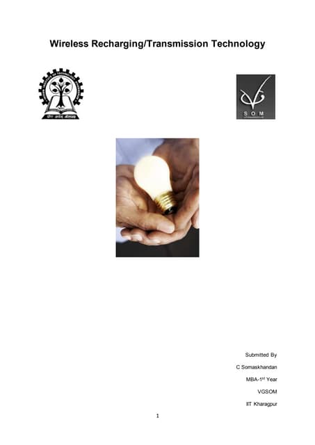 Introduction Wireless Technology | PPTX | Computer Networking | Computing