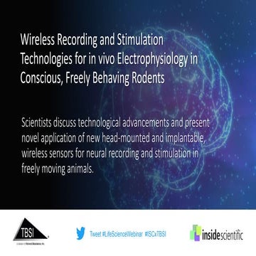 Wireless Recording and Stimulation Technologies for in vivo ...