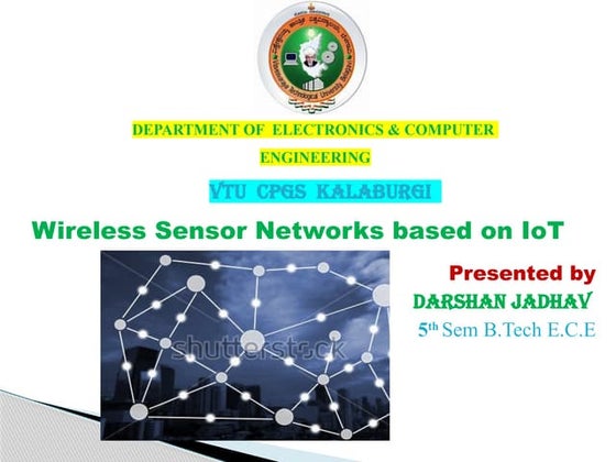 internet of thing wireless sensor network | PPT