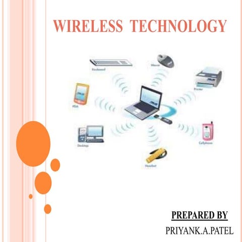 Three types of wireless technology