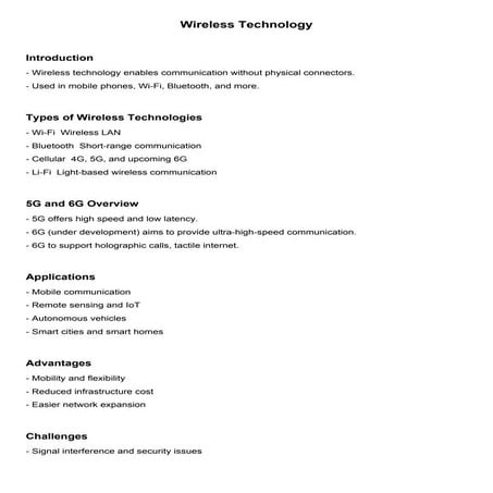 Wireless_Technology_Presentation.pdfhhhh | PDF