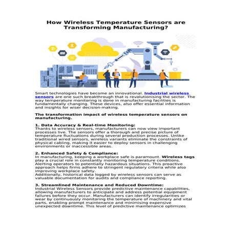 Remote temperature measurement device for industrial process control..pptx
