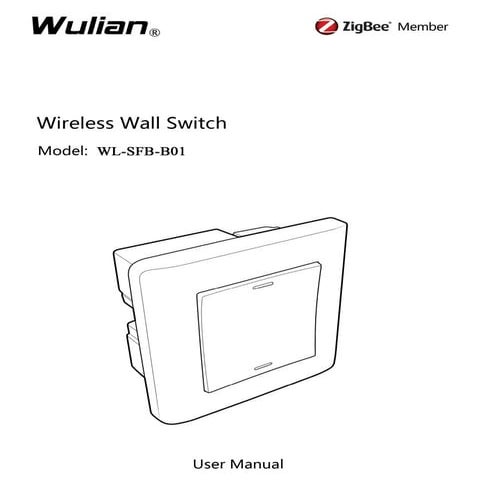 OWON ZigBee Wall Switch Remote Control On/Off 1-3 Gang -SLC 638 | PDF